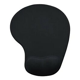 Mouse Pad Ergonômico Preto Com Apoio De Punho Anxin - SP-007